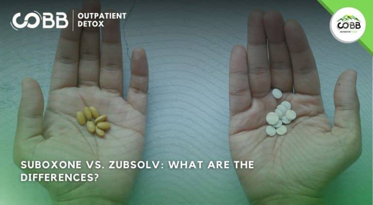 Zubsolv vs. Suboxone | Cobb Outpatient Detox